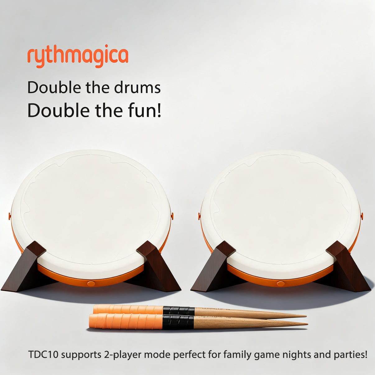 TDC10 Pro Drum Controller for Taiko no Tatsujin and Rhythm Games ...