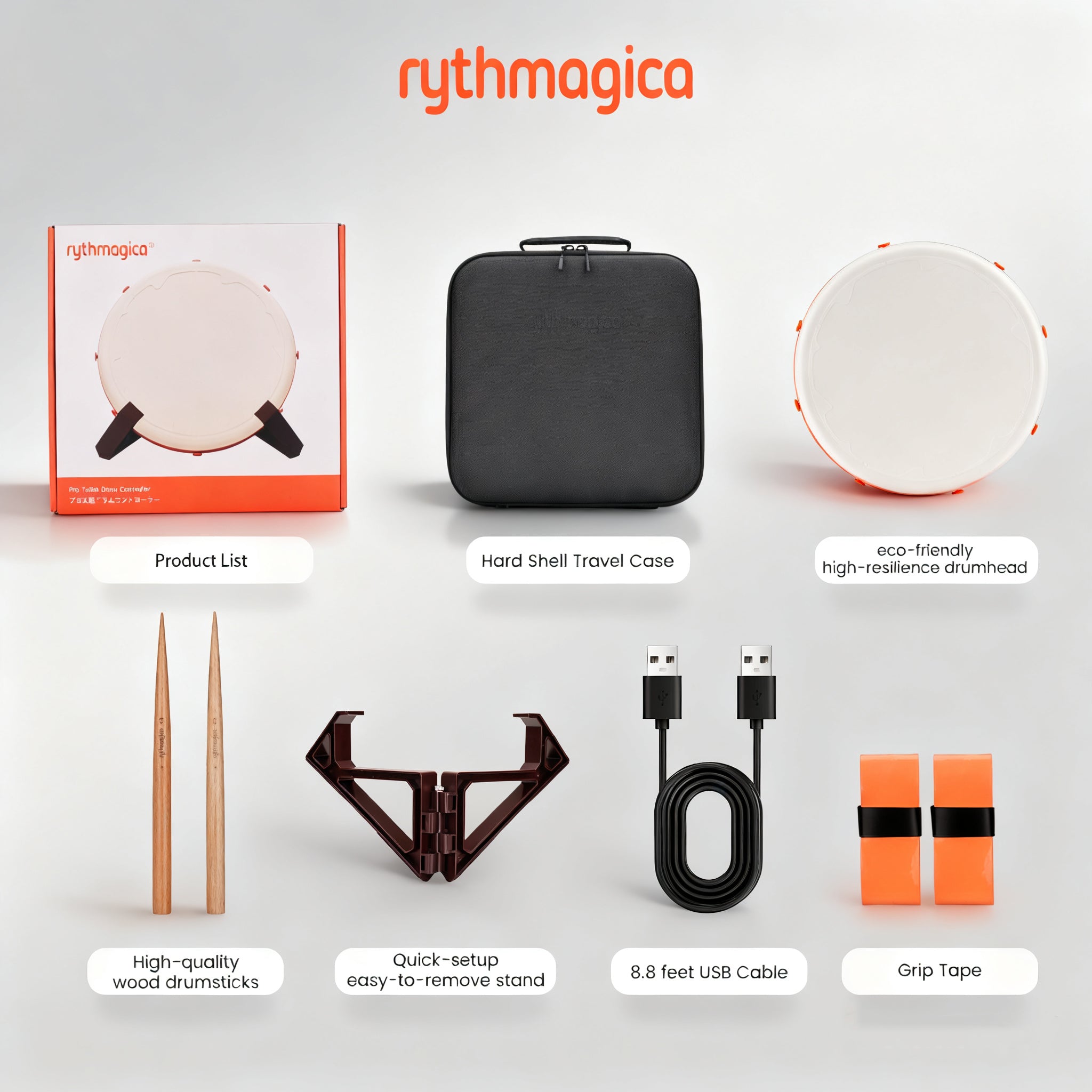 TDC10 Pro Drum Controller for Taiko no Tatsujin and Rhythm Games ...